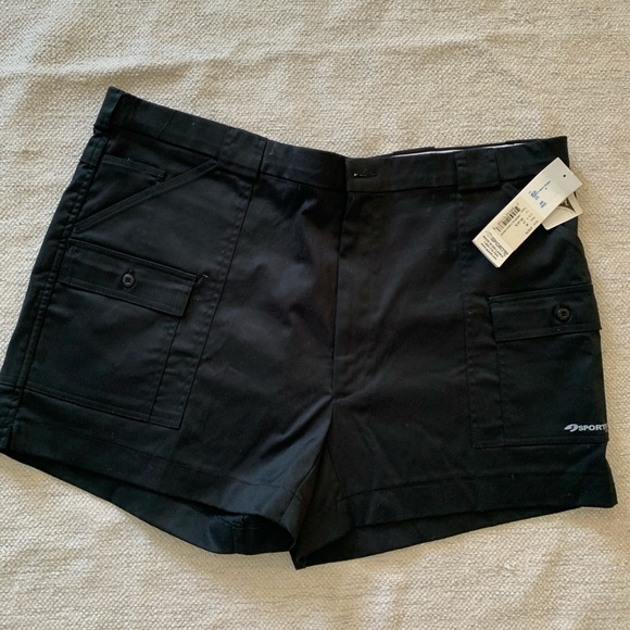 Sportif | Shorts | New Sportif Black Lycra Boating Shorts | Poshmark